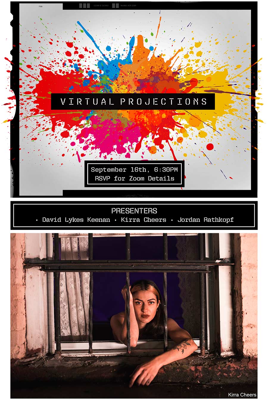 Virtual Projections for September with Presenters: Kirra Cheers, Jordon ...